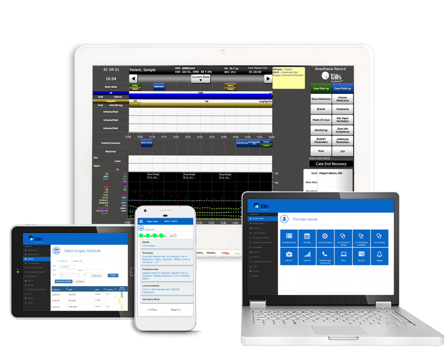 Anesthesia Information Management System (AIMS) – Talis Clinical, LLC